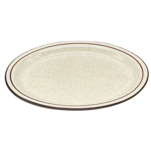 Ultima | Dining | Ultima Plates Oval Shape China Glass Dots Lining ...